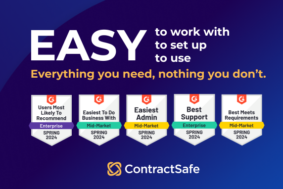No Surprises: ContractSafe Won Big in G2's Spring 2024 Awards